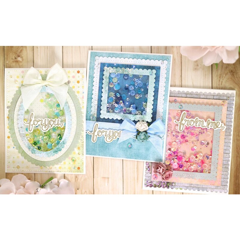 11*16cm 50pcs/Lot PVC Plastic Sheet for DIY Scrapb... – Grandado