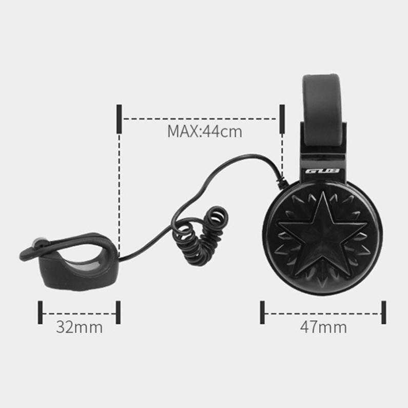 Fiets Mini Elektrische Claxon Fietsbel Hoge Decibe... – Grandado