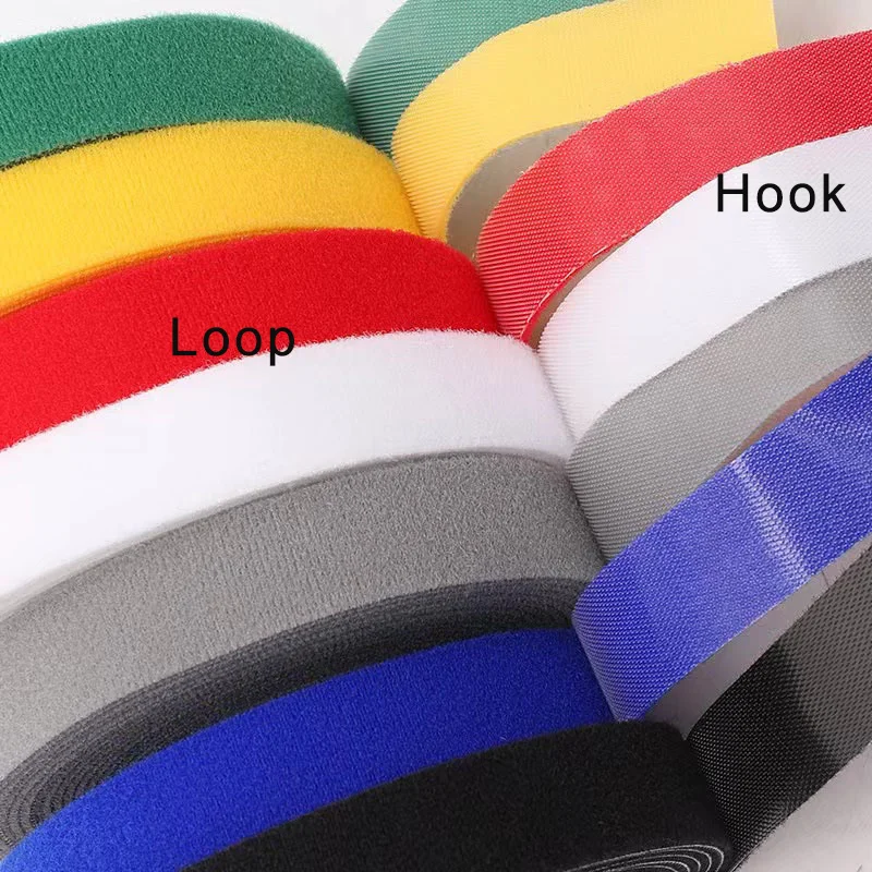 5M/Roll Herbruikbare Bevestigingstape Kabelbinders... – Grandado