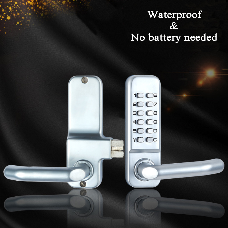 Swing Glass Door Lock Waterproof Mechanical Keyles... – Vicedeal