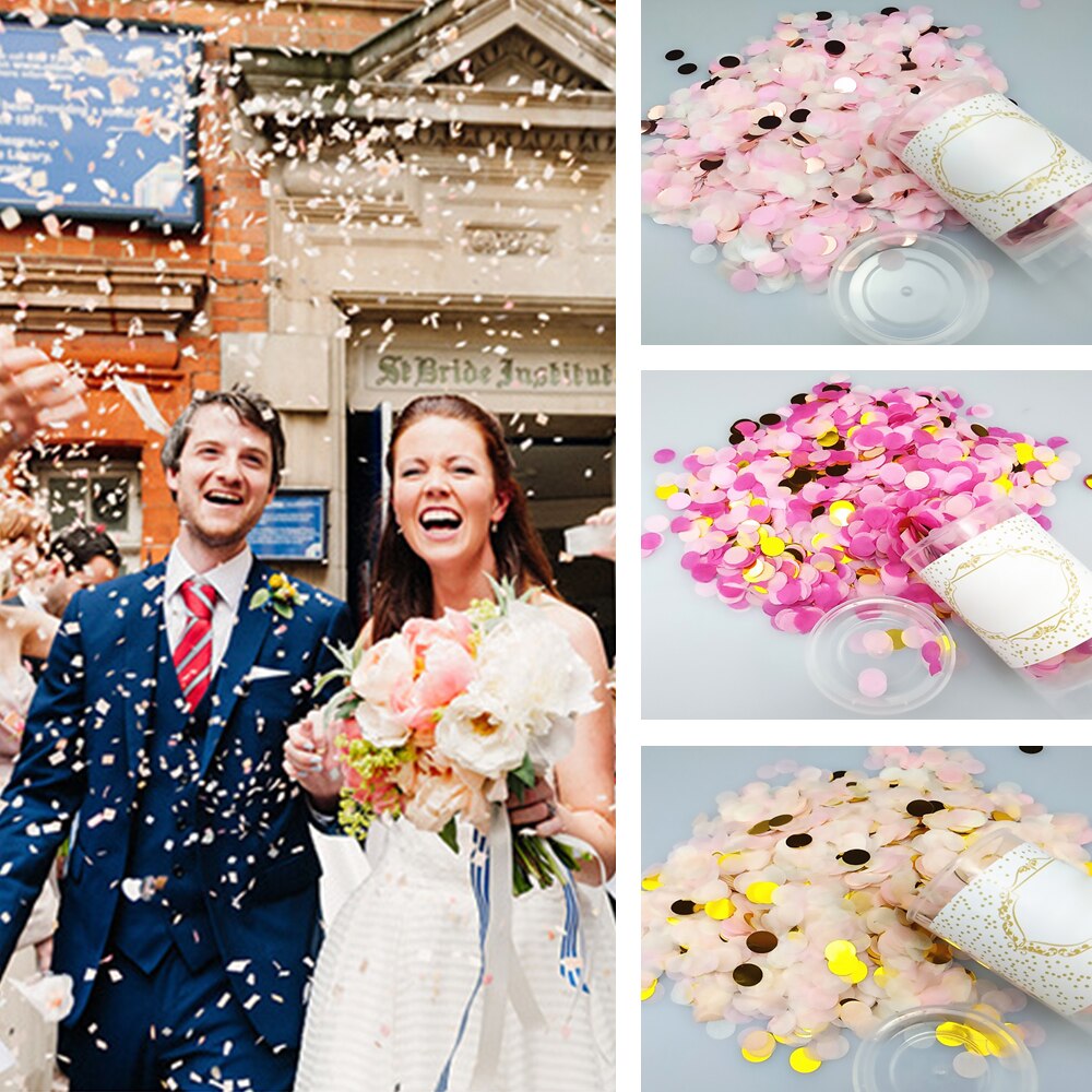 Push-Pop Mixed Confetti Wedding Bridal Anniversary... – Grandado