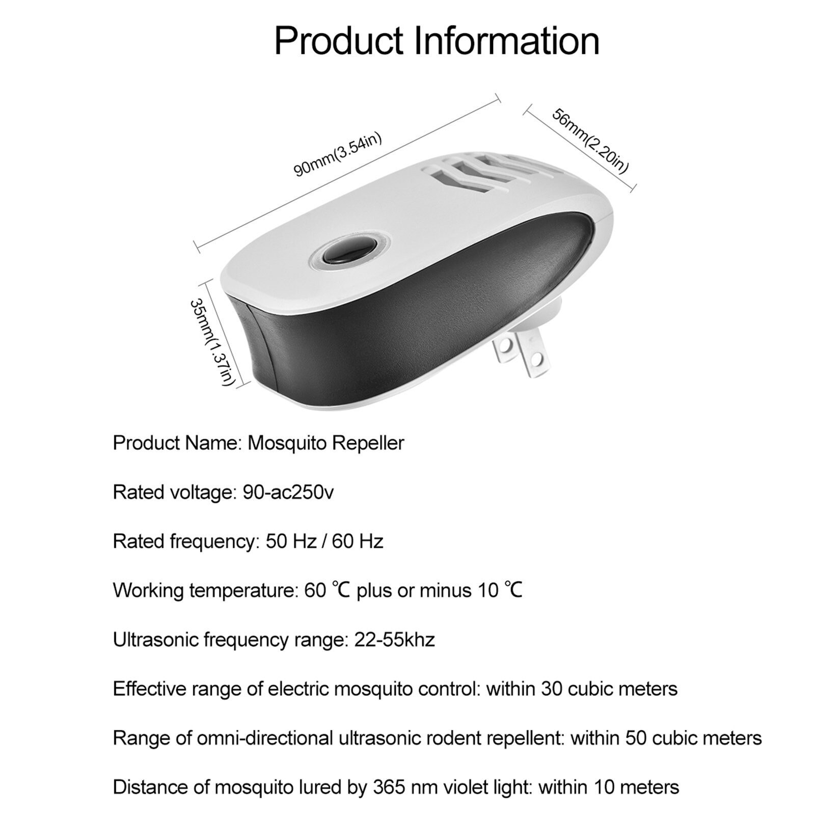 Variable Frequency Ultrasonics Multifunction Pest ... – Vicedeal