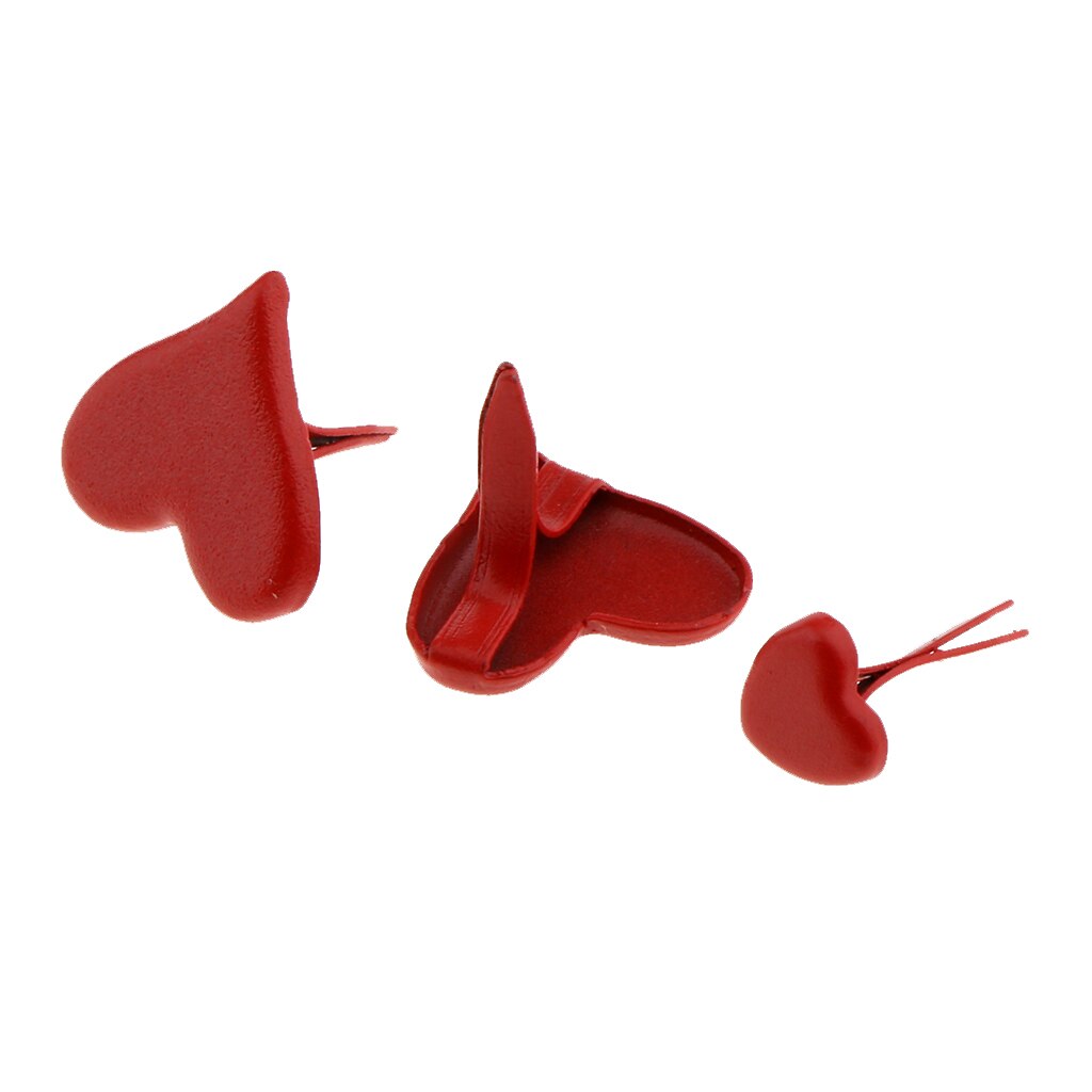 100x 11mm Decorative Crafts Making Necessaries Lov... – Grandado