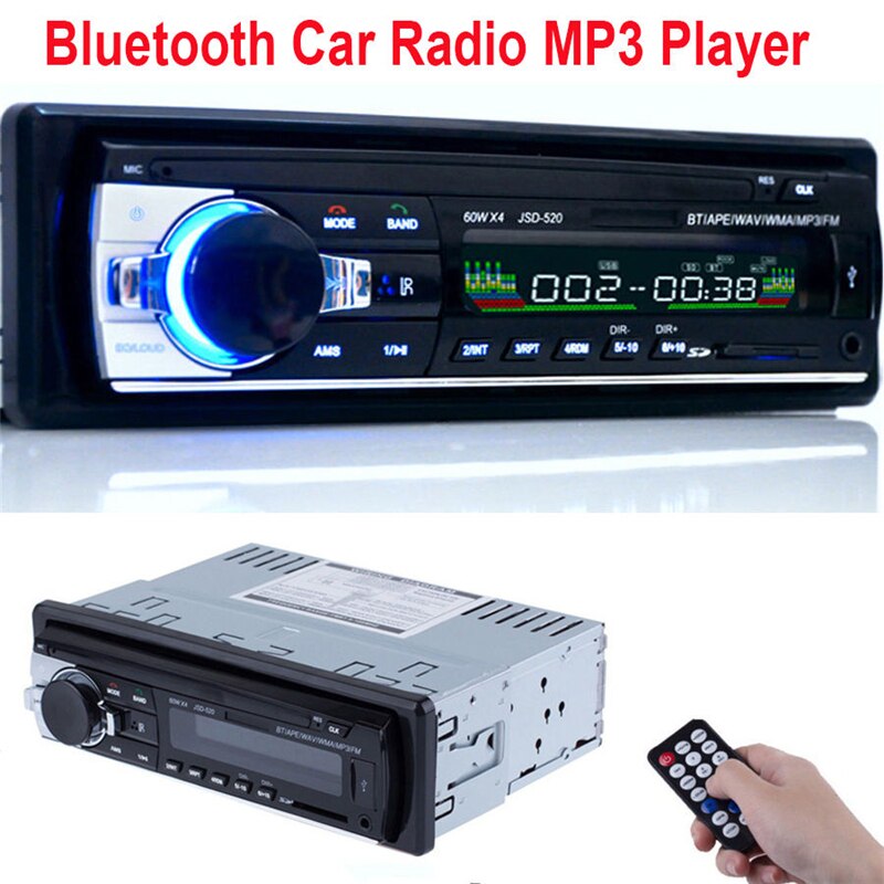 Digital Car Stereo Radio MP3 USB SD AUX-IN FM Play... – Grandado