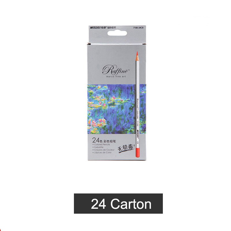 MARCO 7100 Prismacolor Wood Colored Pencils 72 Oil... – Grandado