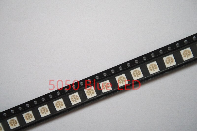 500PCS SMD 5050 LED Chip Licht Blau Super Helle 60... – Vicedeal