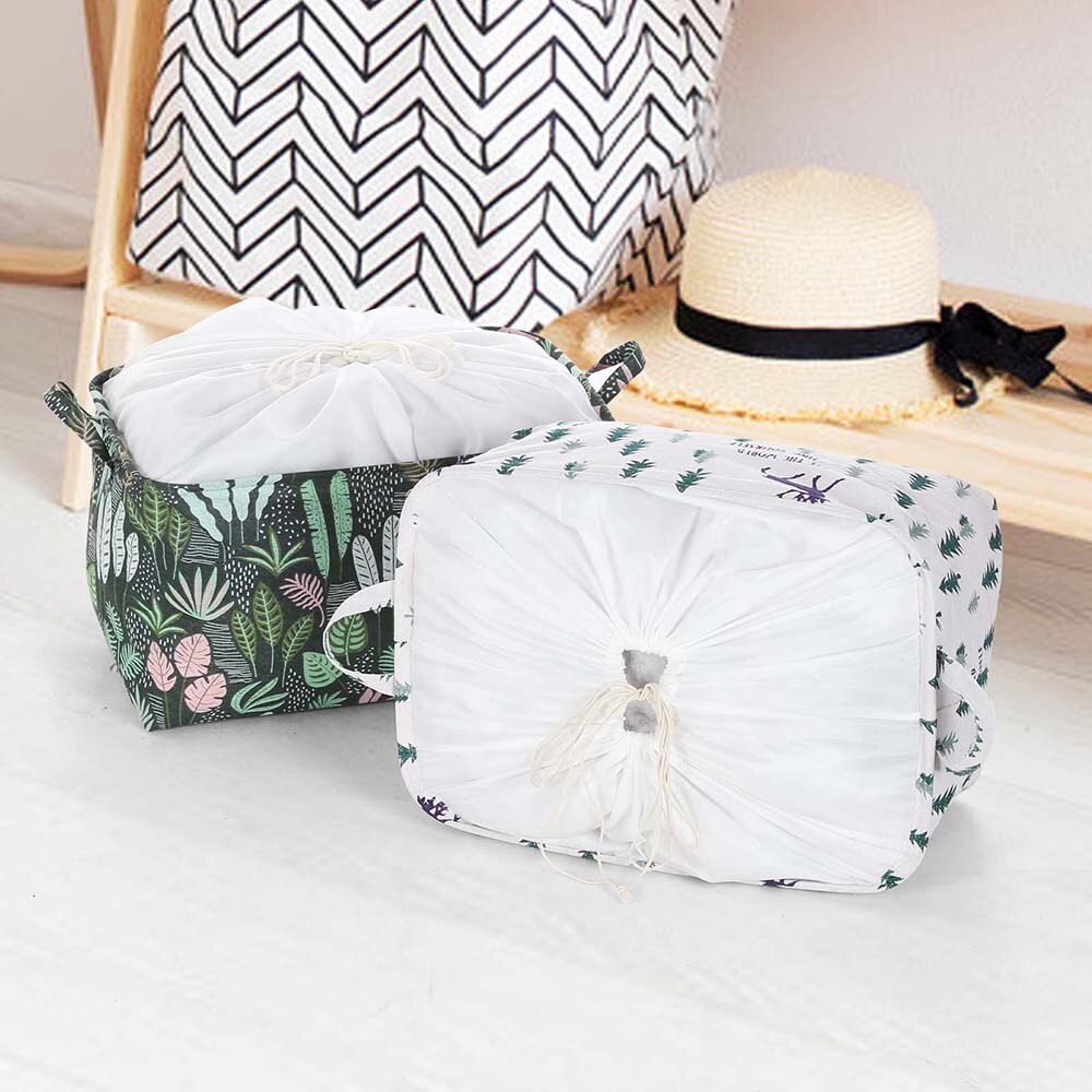 40/75L 2 Types Foldable Laundry Bag Dirty Clothes ... – Vicedeal