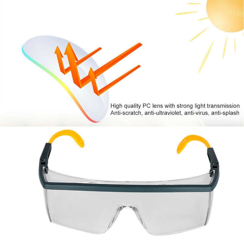 Anti-Impact Labor Protective Goggles Safety Glasse... – Grandado