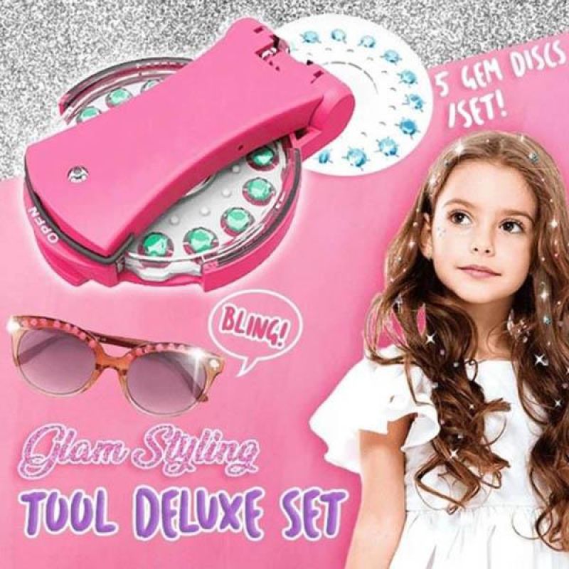 Blinger Gem Stapler Rhinestone Full DIY Set Fix Su... – Vicedeal