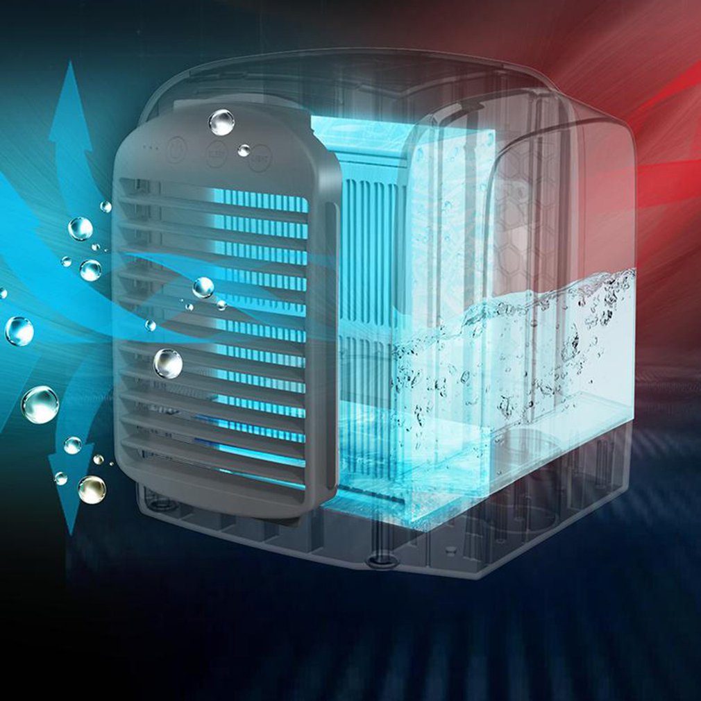 WT-F10 Mini Desktop Fan Humidifying Fan Cooling Lo... – Vicedeal