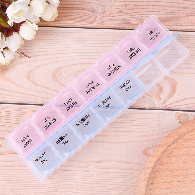 7 Days Pill Medicine Box Weekly Tablet Holder Stor... – Vicedeal