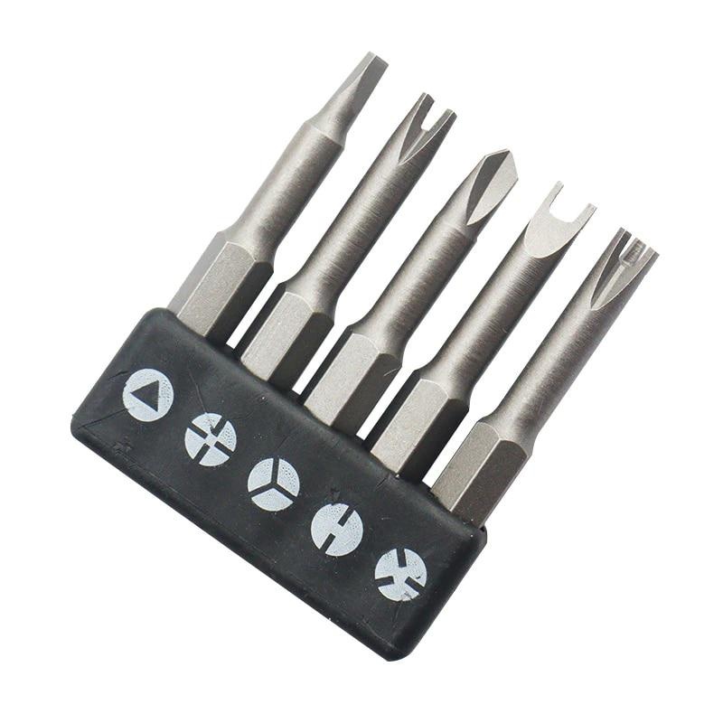5Pcs Special shaped Screwdriver Set 50mm U-shaped ... – Vicedeal