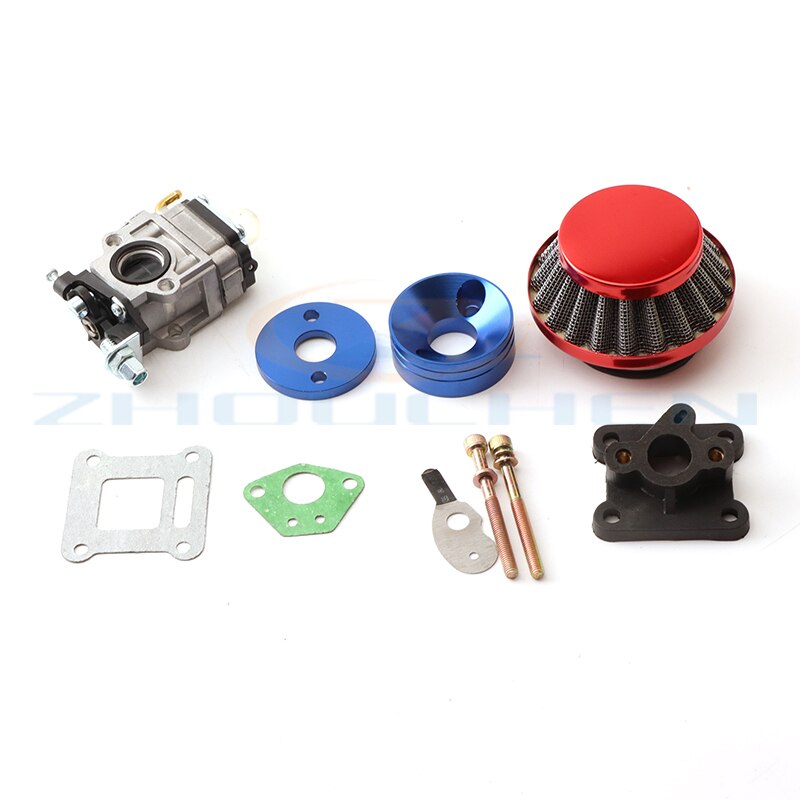 15mm carburetor air filter Carburetor kit for 49cc... – Vicedeal
