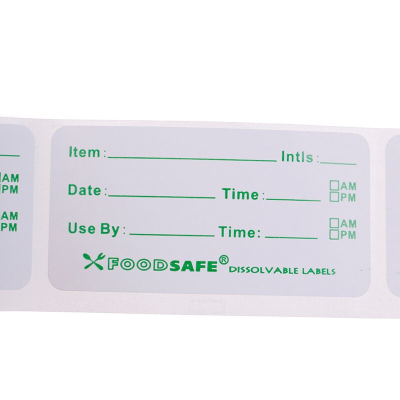 250pcs/set Self-Adhesive Sticker Removable Food La... – Grandado