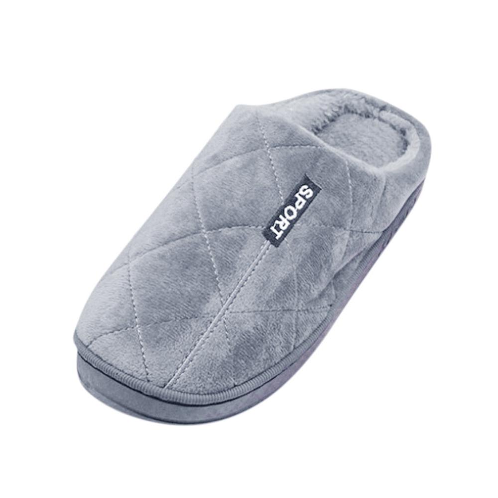 Mens slippers Cloud Flock Warm Non-slip Floor Home... – Vicedeal