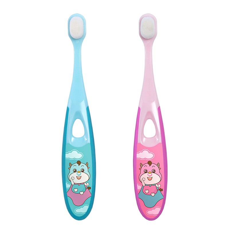 Cute Toothbrush for Children With tongue scraper o... – Vicedeal