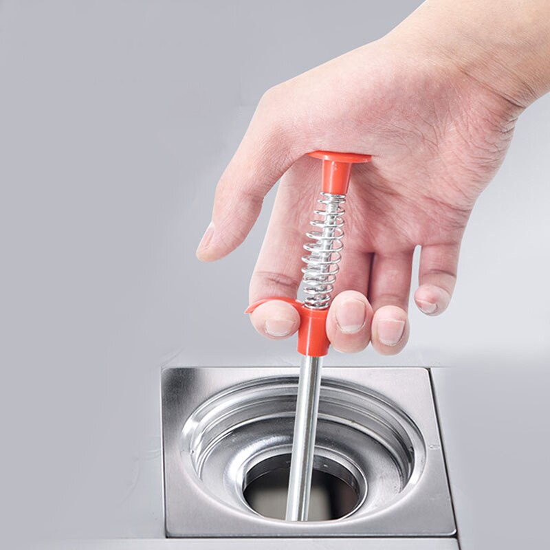 160cm Bendable Wire Drain Grabber Metal Spring Pip... – Vicedeal