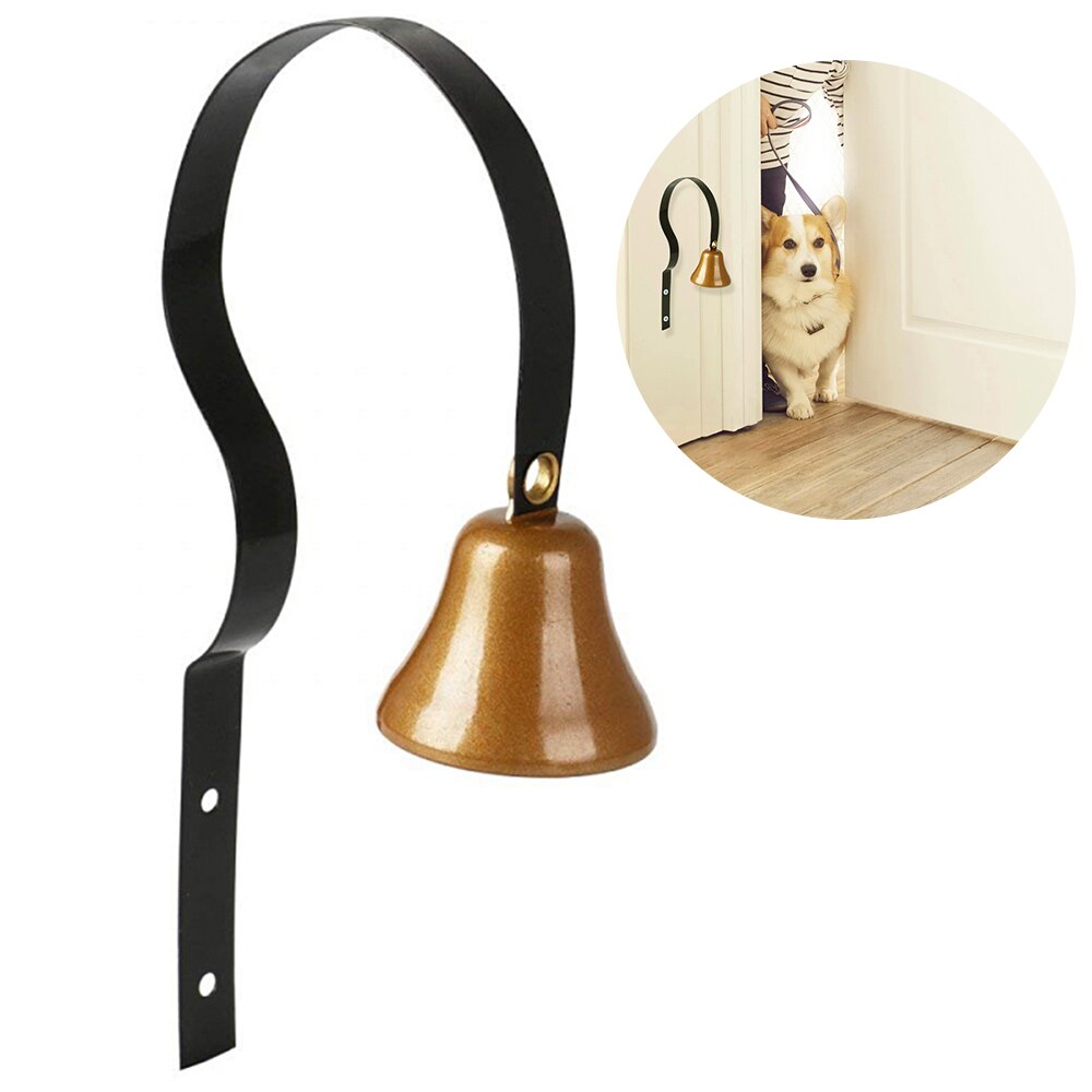 Dog Training Doorbell Puppy Smart Antique Metal Ch... – Grandado
