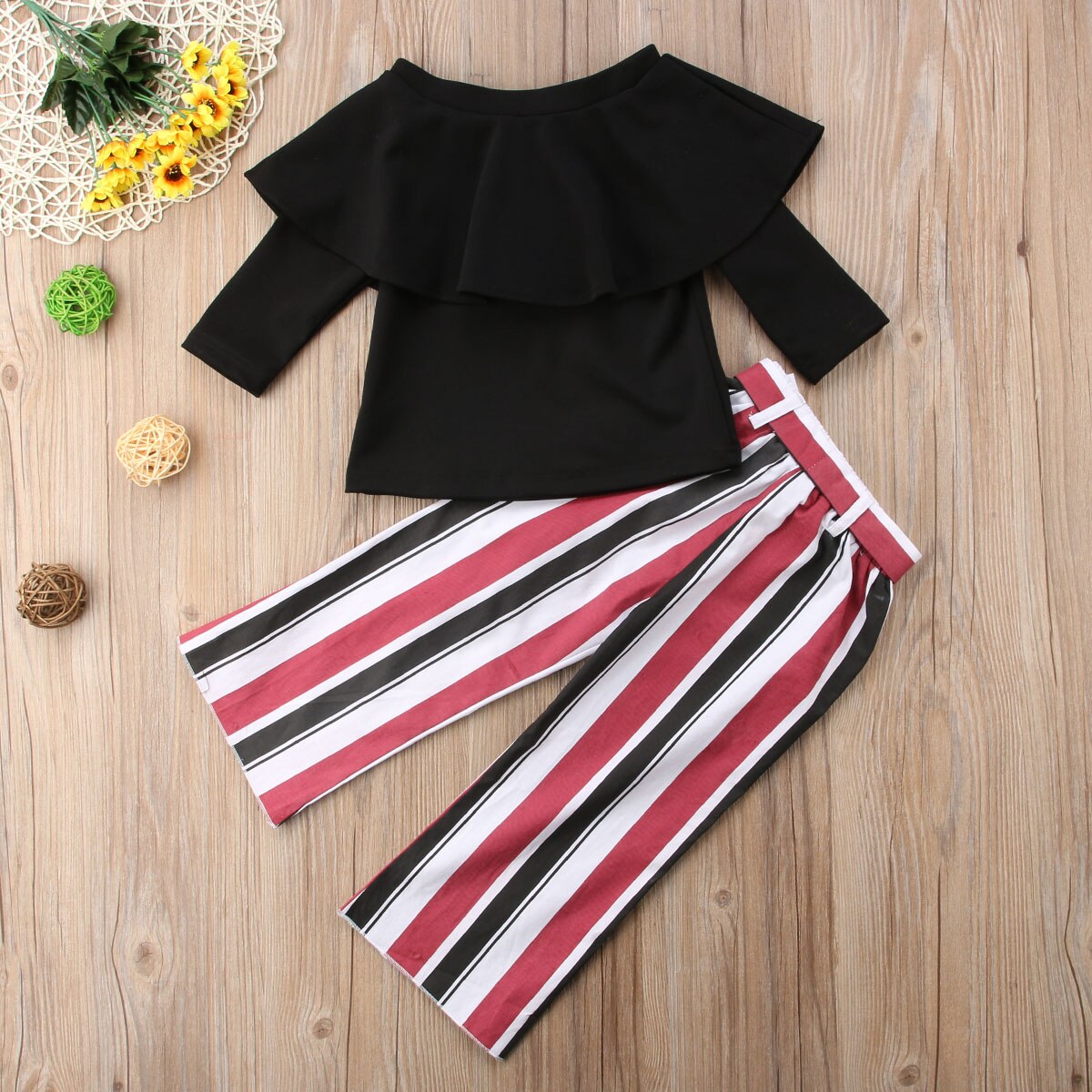 Brand Toddler Infant Kids Baby Girl Off Shoulder T... – Grandado