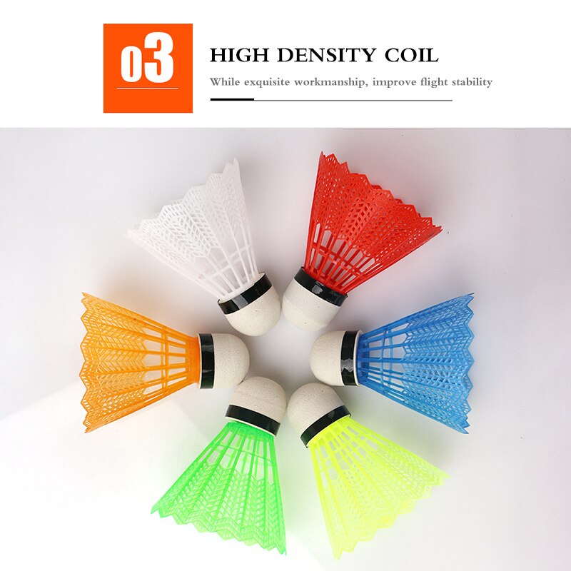 12PCS Colorful Badminton Balls Portable Badminton ... – Grandado