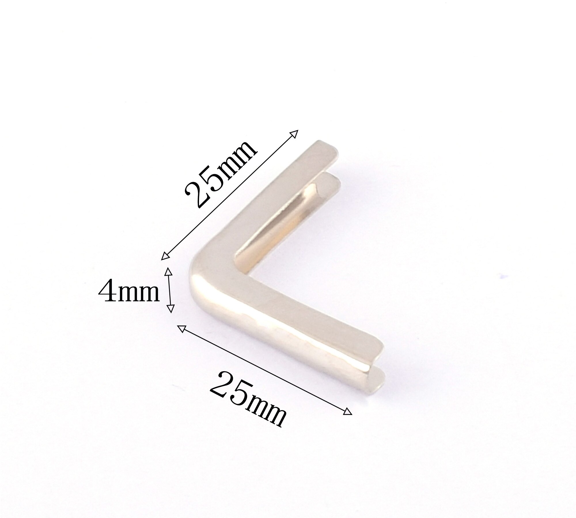 25mm Silver Metal Corner Protectors with Retro Pat... – Grandado