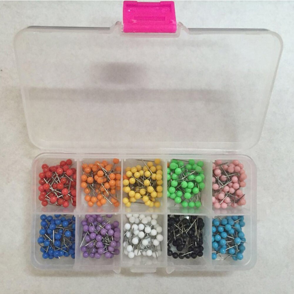 500pcs Multi-color Push Pins Round Head Map Tacks ... – Vicedeal