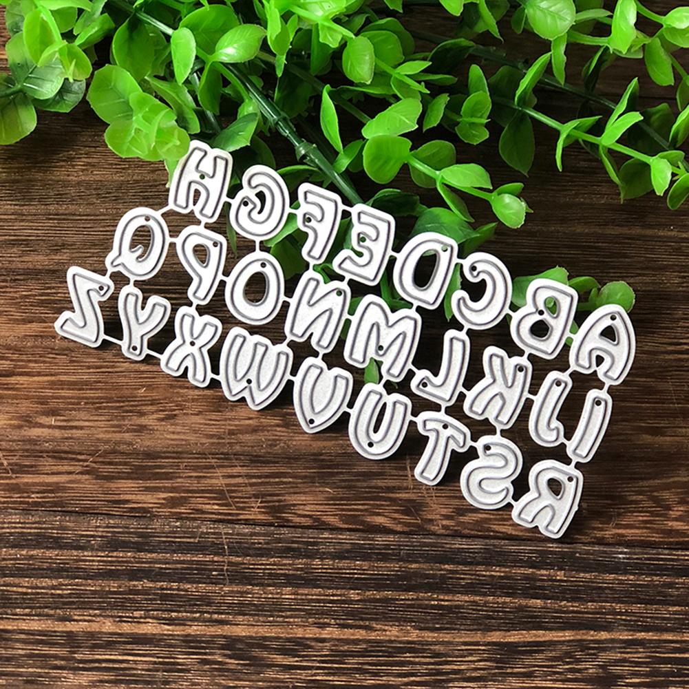 Alphabet Letter Metal Cutting Die DIY Scrapbooking... – Grandado