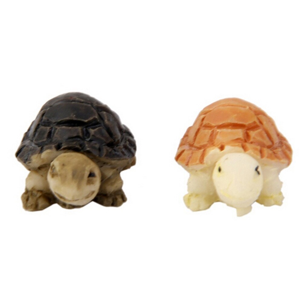 2PCS Miniature Crafts Mini Turtle Animals Crafts F... – Grandado
