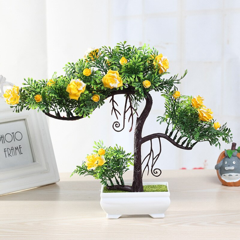 Home Model Potted Artificial Flower Decoration Sma... – Grandado