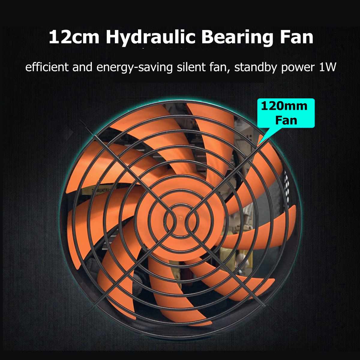 Voeding Psu Pfc Stille Ventilator Atx 24pin 12V Pc... – Vicedeal