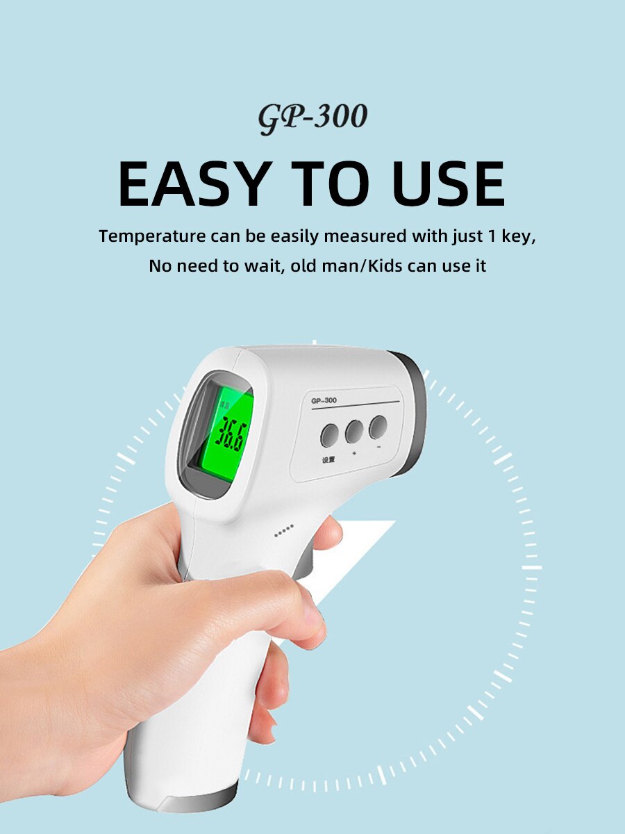 Thermometre frontal infra medizinische oorthermome... – Vicedeal