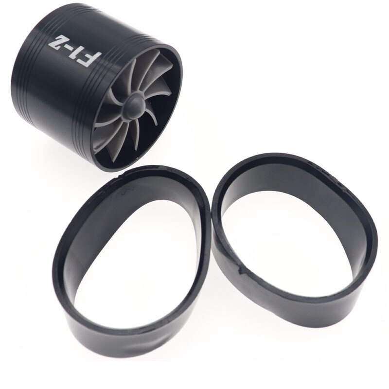 Air Intake Turbo Turbo Brandstof Gas Saver Fan Zwa... – Vicedeal
