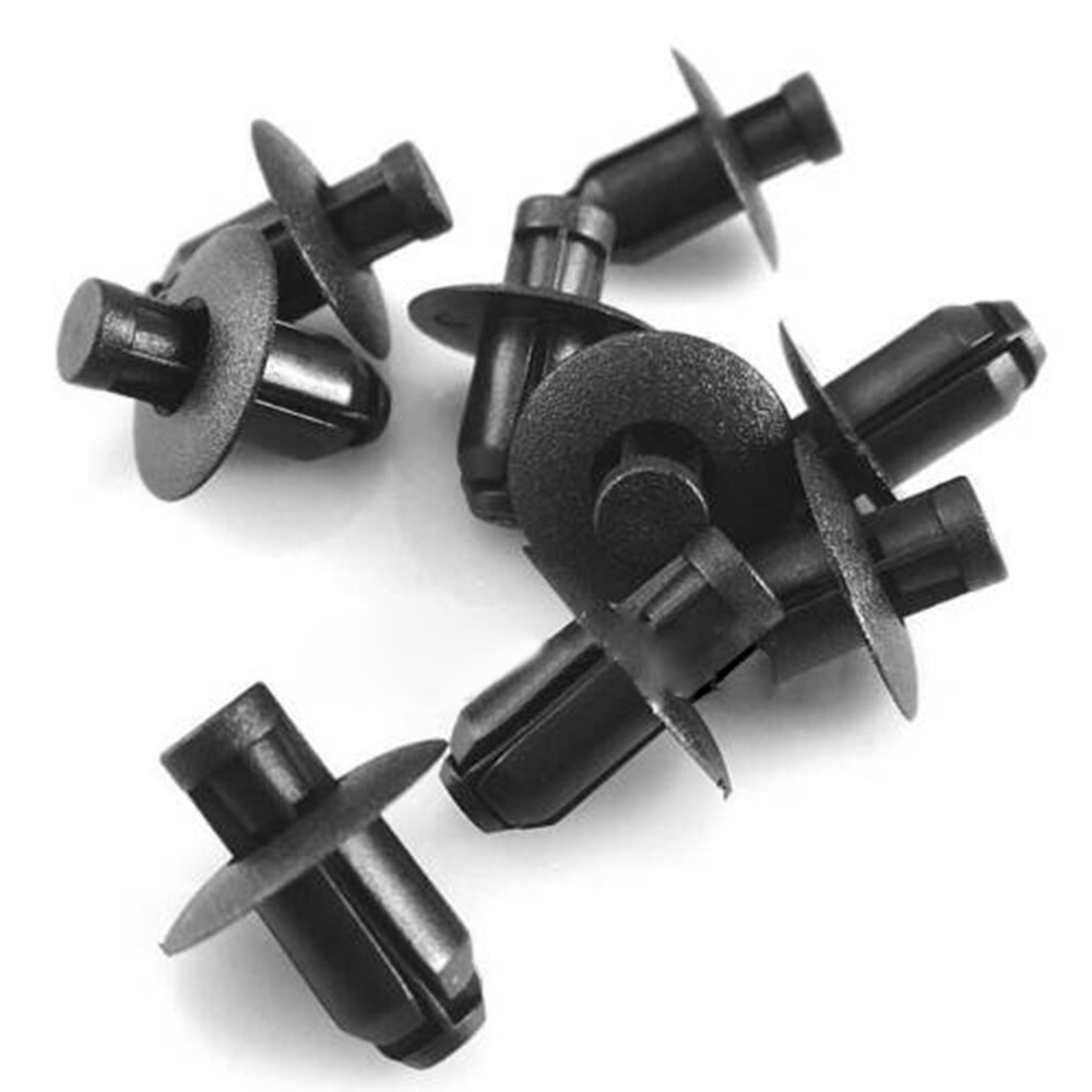 Nylon Clip Push Type Beveiligen Retainer 7Mm Zwart... – Grandado