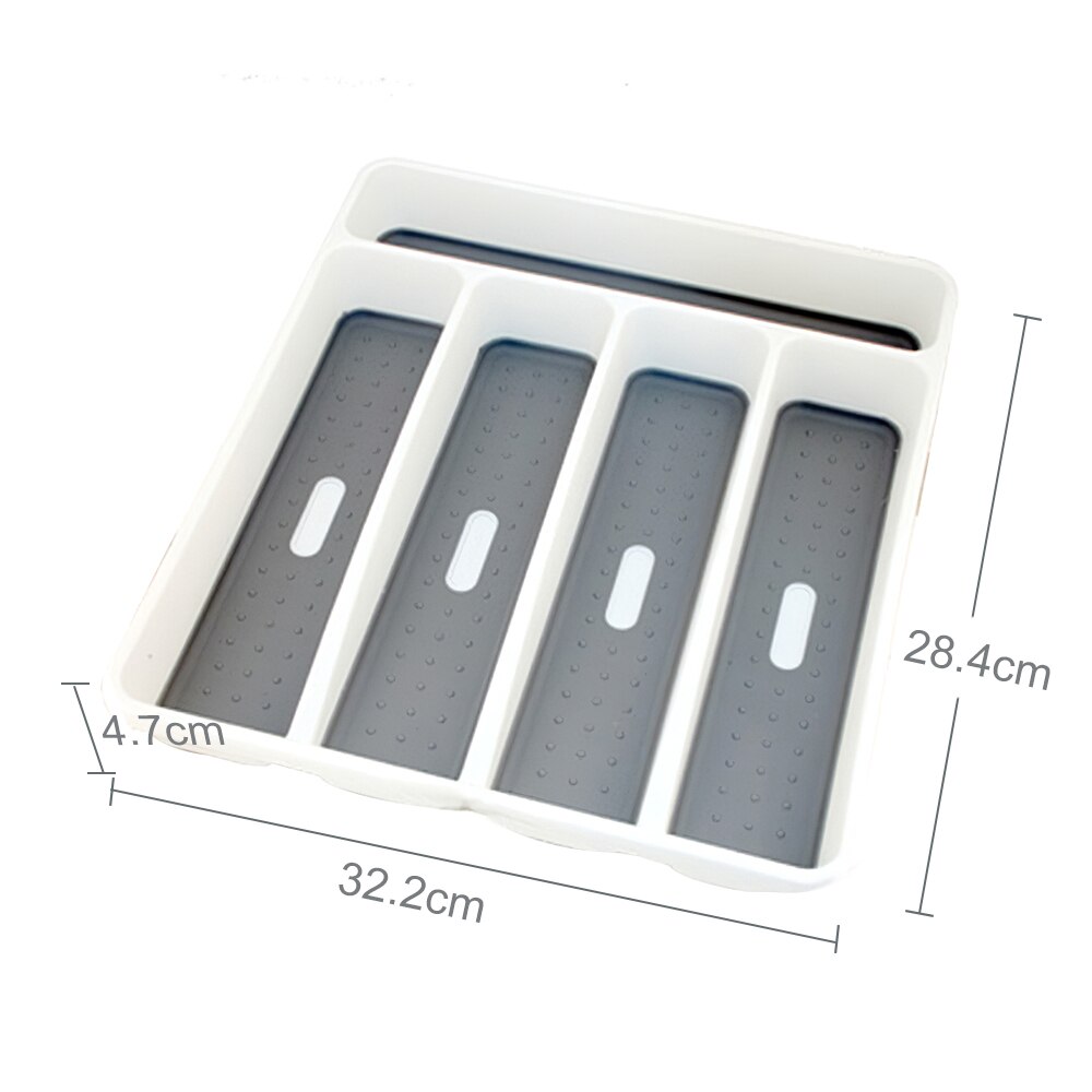 5/6 Sections Drawer Cutlery Tray Kitchen Drawer Or... – Grandado