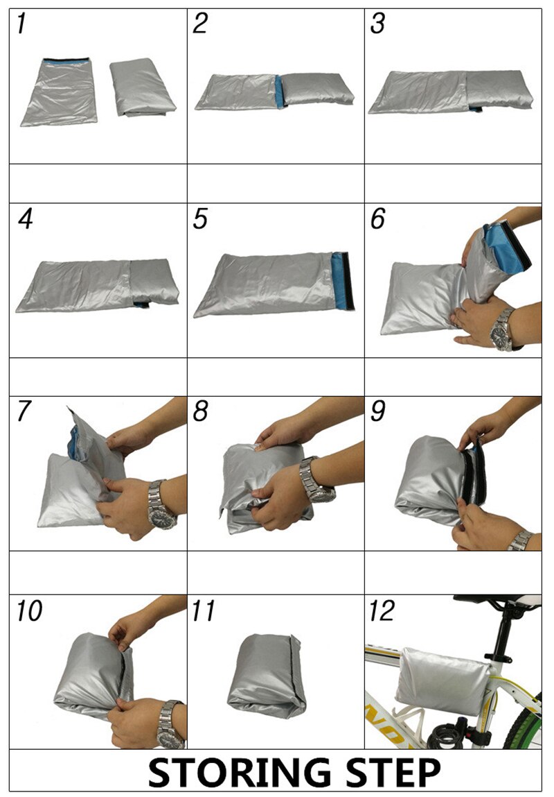 Bike Cover Protective Gear Bike Rain Cover 190T Ny... – Vicedeal