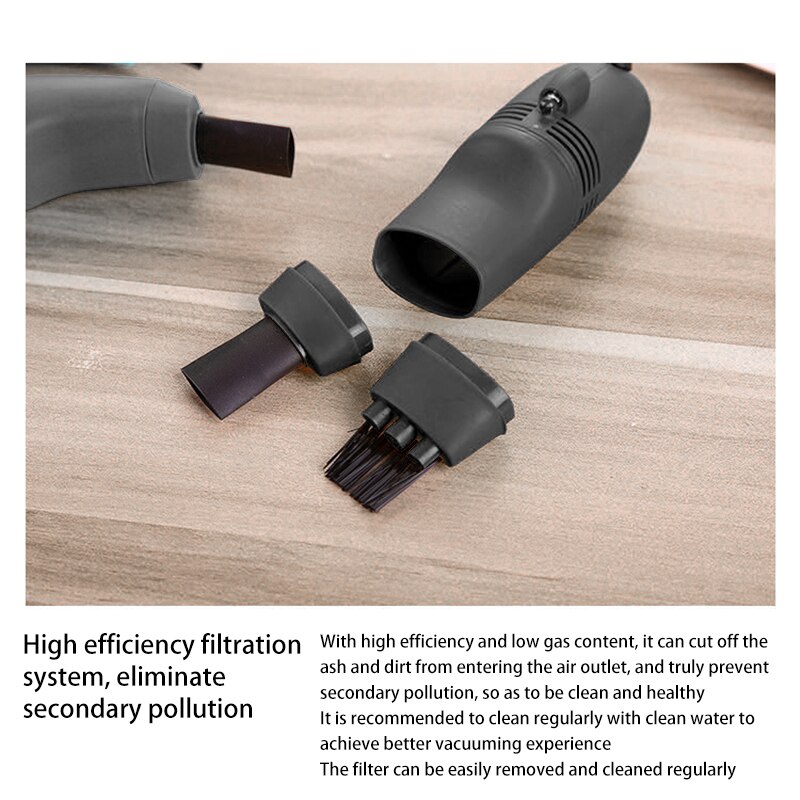 Mini Vacuum Cleaner USB Car Air Vent Dust Cleaning... – Grandado