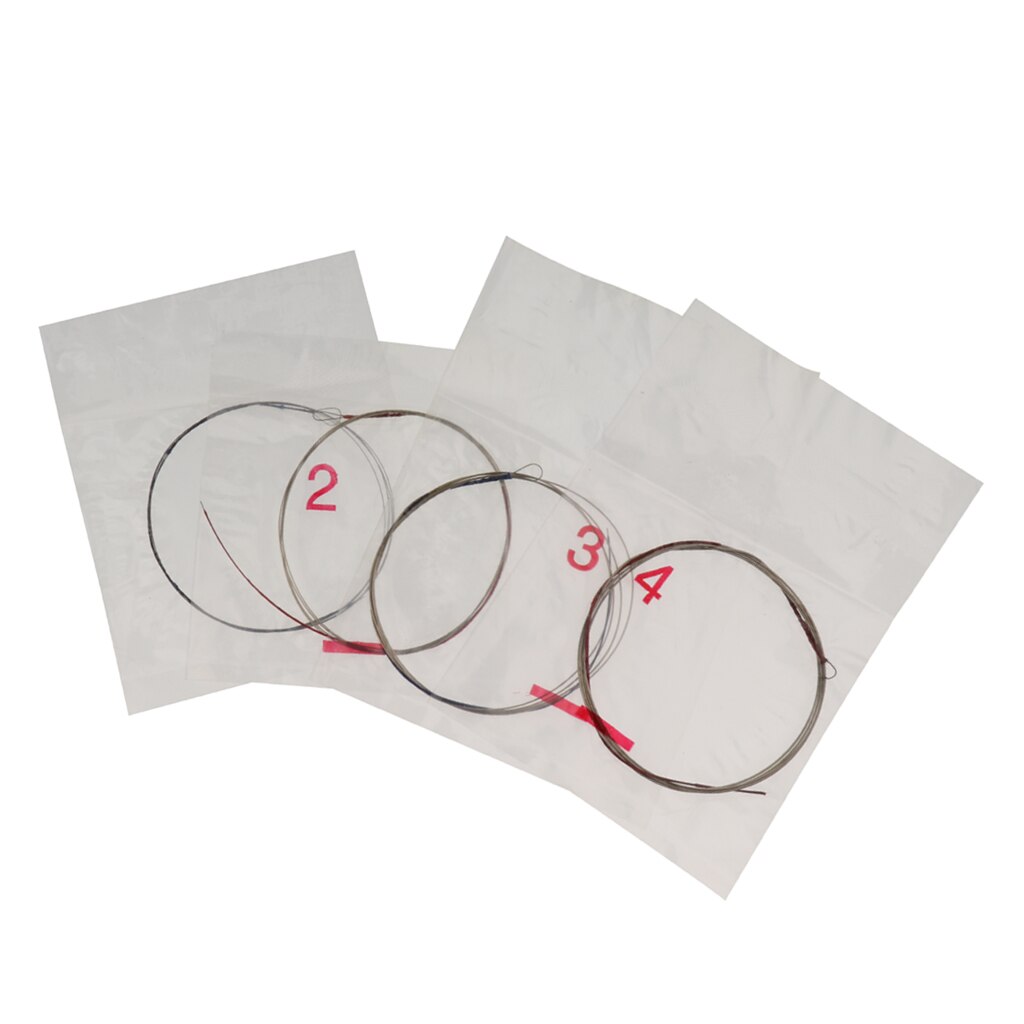 DIY 4 Pieces Alloy Pipa Strings Chinese Lute Parts... – Vicedeal