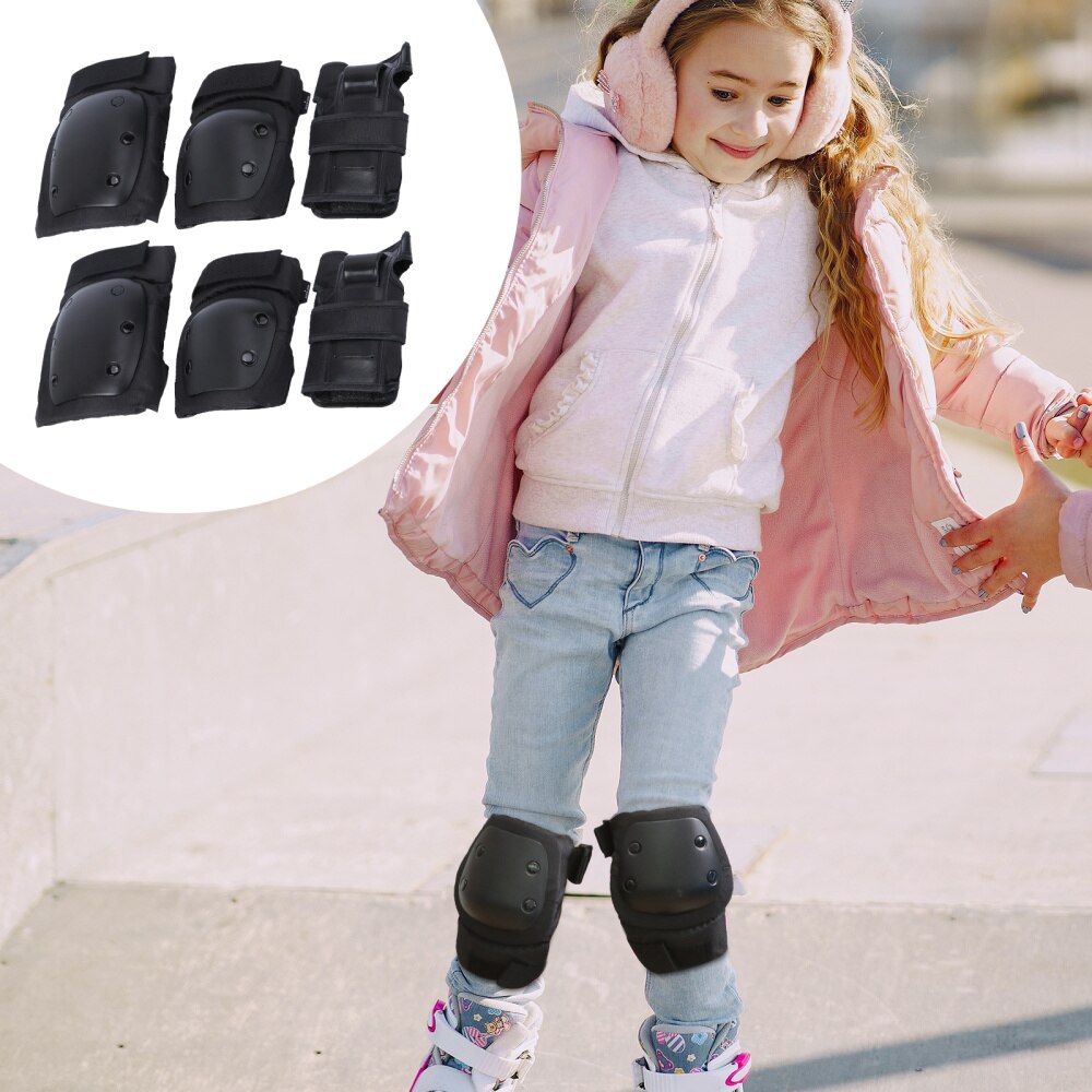 6pcs Skating Defense Supplies Elbow Guard Kneecap ... – Vicedeal