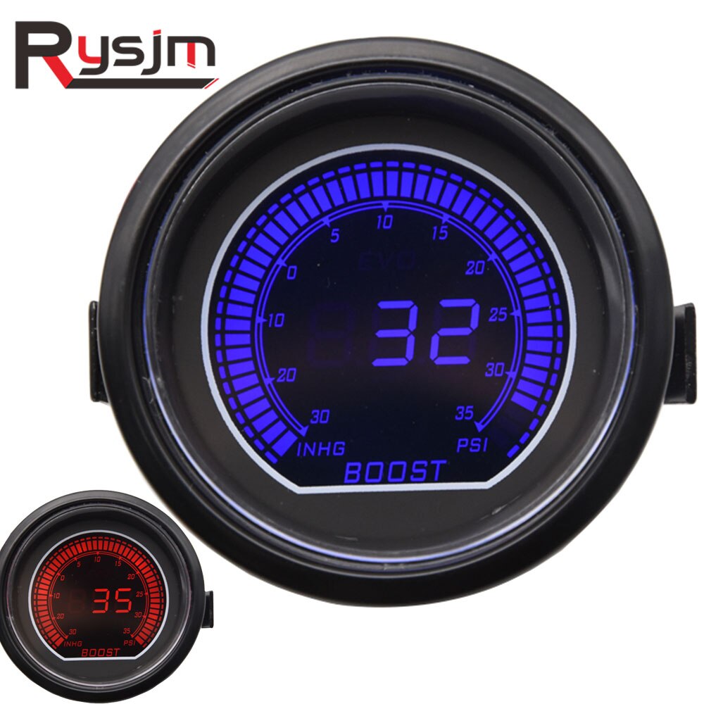 52mm Boost Turbo Gauge Psi -30~35 2 Inch Car Digit... – Vicedeal