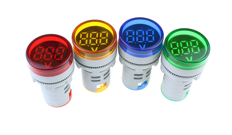 AD16-22DSV Mini Voltage Meter LED Digital Display ... – Grandado