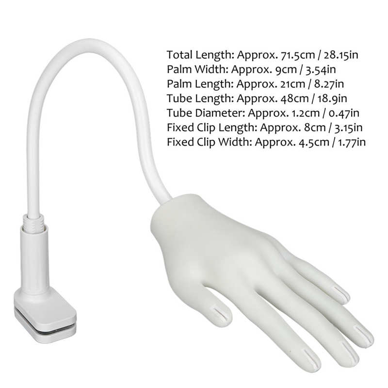 Nail Practice Mannequin Hand Nail Art Practice Han... – Grandado