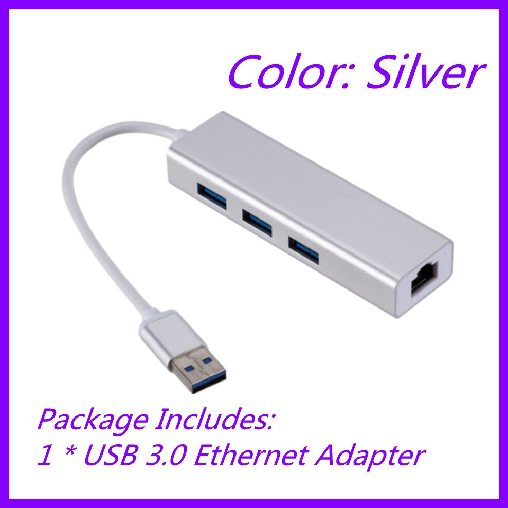 INIOICZMT-adaptador Ethernet USB 3,0 a RJ45 HUB pa... – Grandado