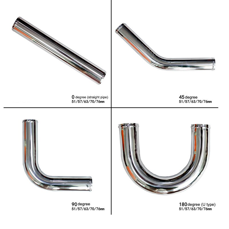 General aluminum alloy intake straight aluminum pi... – Grandado