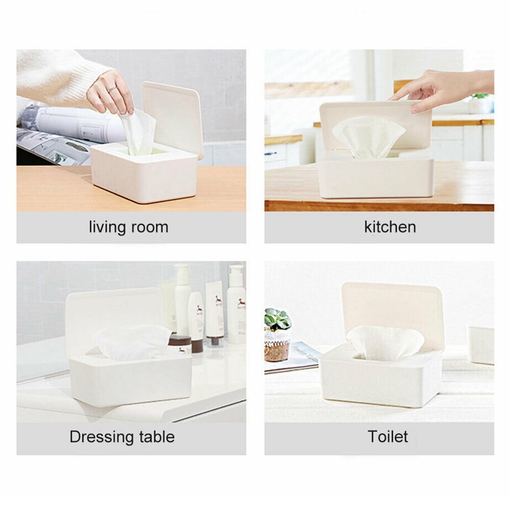 18.5X12.2X7Cm Natte Tissue Doos Baby Doekjes Papie... – Vicedeal