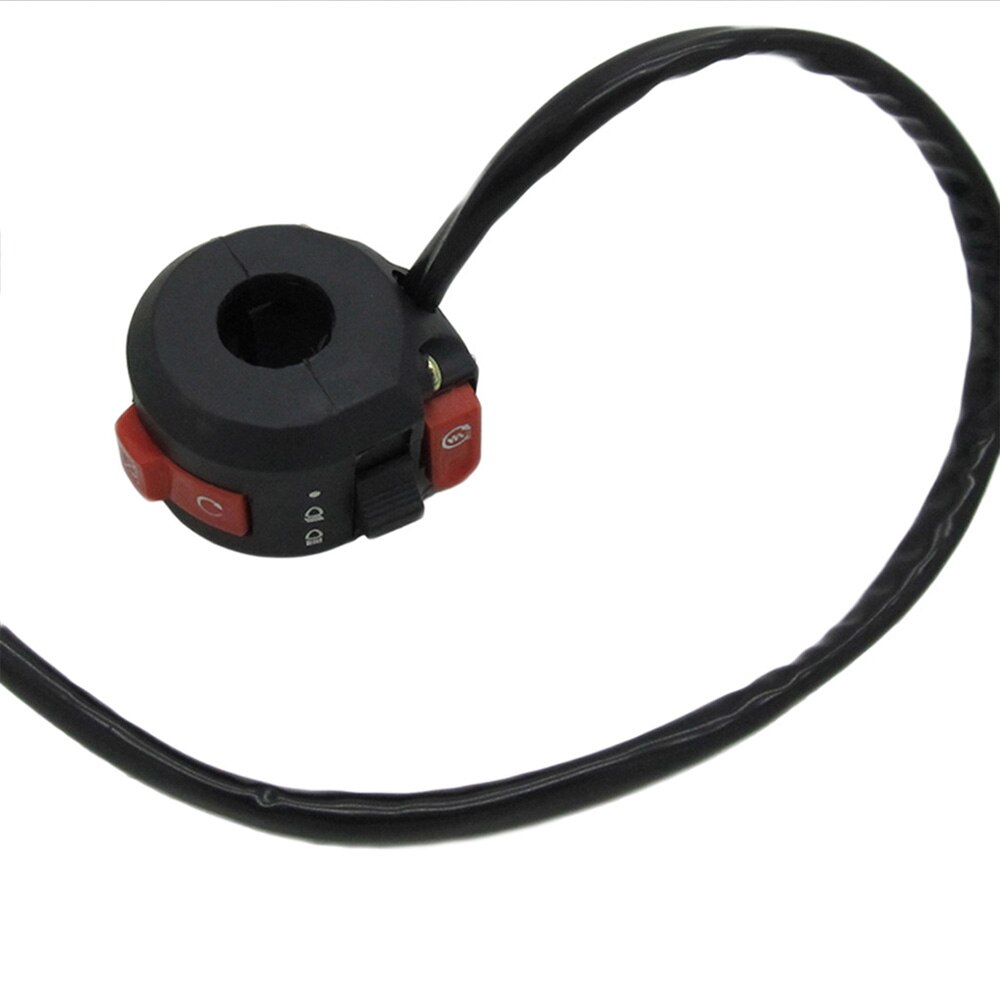 3-Function 22mm 7 Wire 9 Holes Left Switch Button ... – Vicedeal