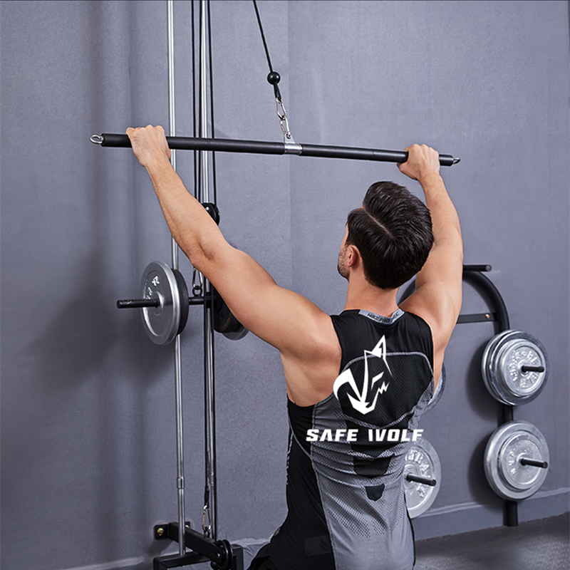 Længde 110cm lat pull down bar pully kabel vedhæft... – Grandado
