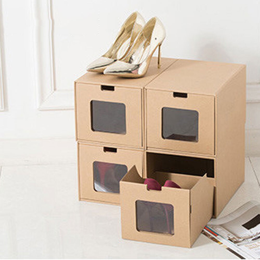 4-Type Storage Box Shoe Box Drawer Paper Shoes Org... – Grandado