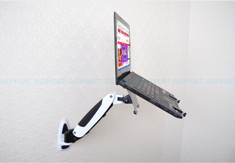 Gas Spring Wall Mount Laptop Holder Arm Aluminum A... – Grandado