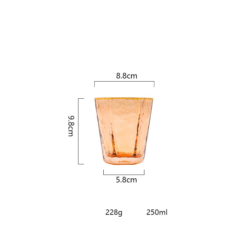 Champagne wine glass cup Hexagon goblet champagne ... – Grandado