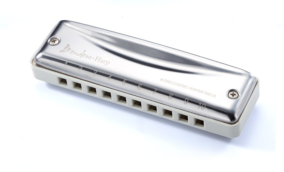 Kongsheng mundharmonika 10 huller diatonisk mundor... – Vicedeal